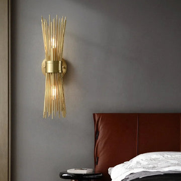 Golden Crystal Tree Branches Wall Lamp – Galileo Lights